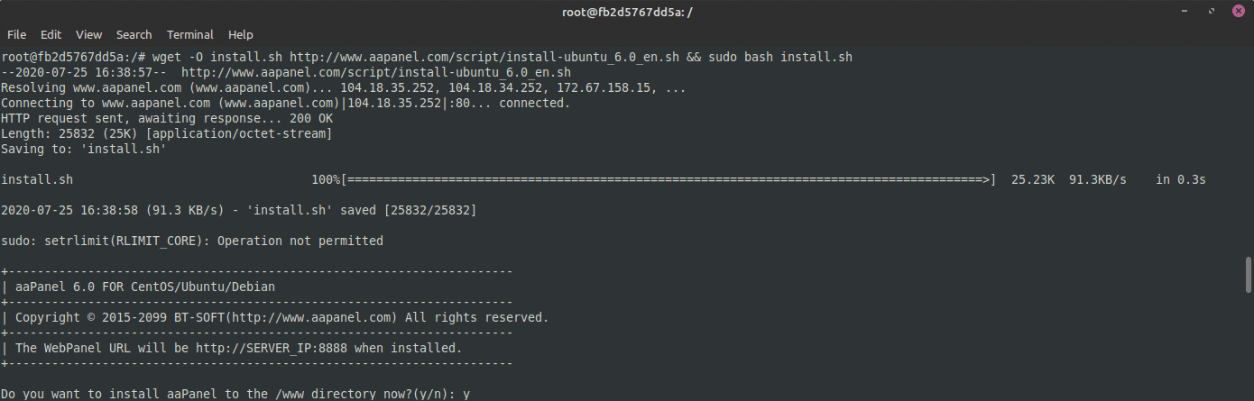 aaPanel - An Open Source Alternative For cPanel